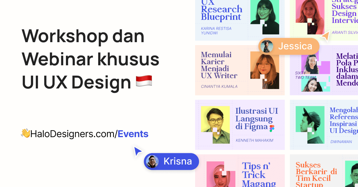 Belajar UI UX Design via Workshop dan Webinar